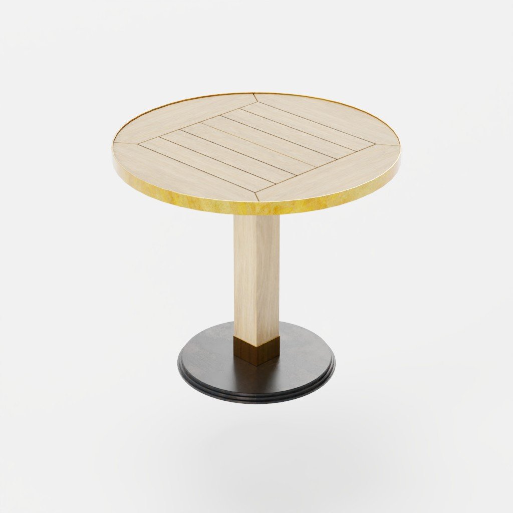 Table round 850 | FREE Restaurant / Bar models | BlenderKit