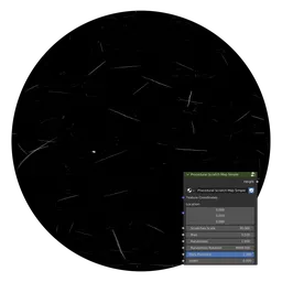 Procedural Scratch Map | FREE 3D dirt materials | BlenderKit