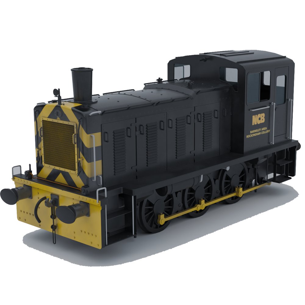 BR Class 03 Shunter NCB | Railed vehicles models | BlenderKit