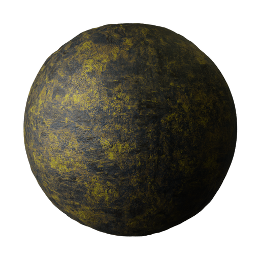 Granite Stone Dark Moss | FREE stone materials | BlenderKit