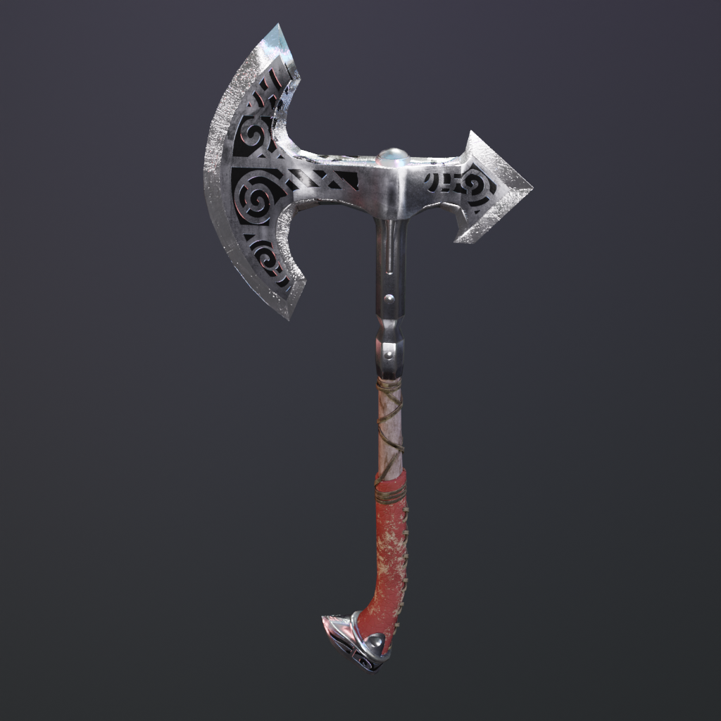 Hacha de guerra nordica | Historical Weapons models | BlenderKit