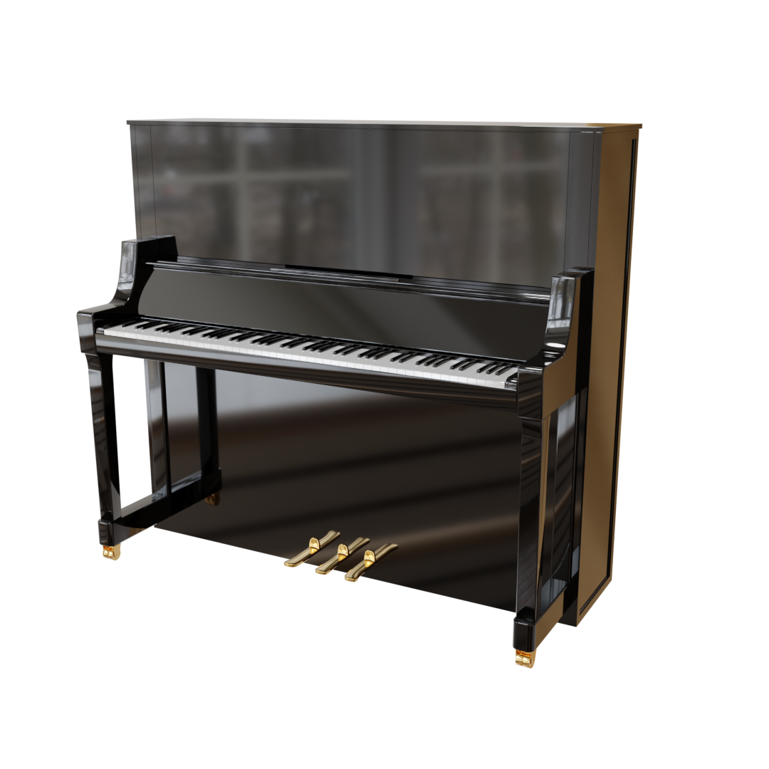 Upright Piano | FREE Musical Instruments models | BlenderKit