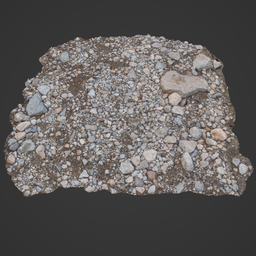 Rocky Ground and Gravel 2 | Environment Elements models | BlenderKit