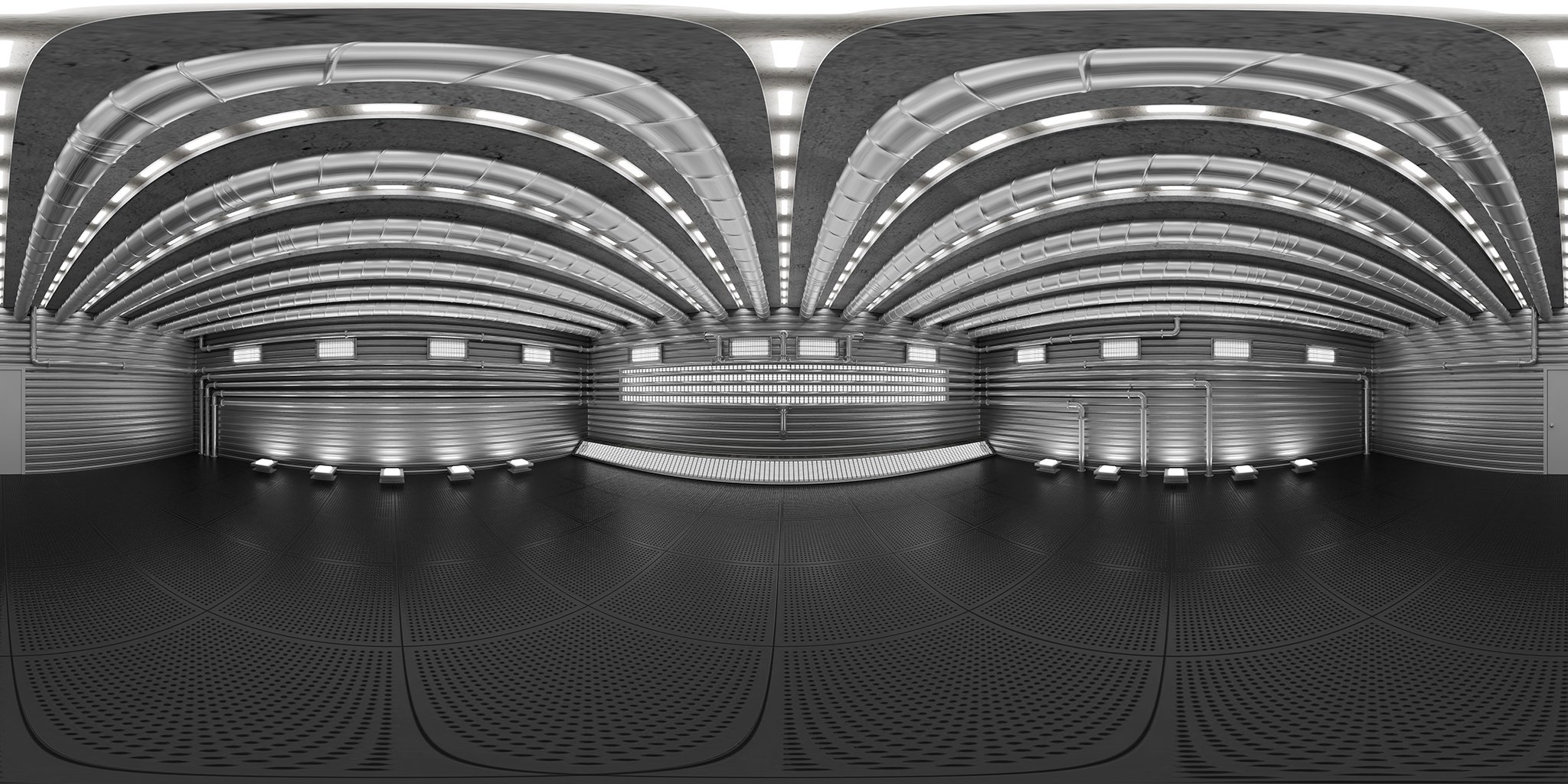 Studio Light - Metalic Pipes HDRi | Studio HDRis | BlenderKit