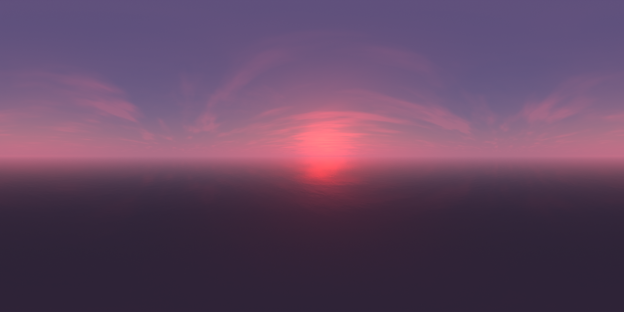 Purple Twilight Sunset Sky | Nature HDRis | BlenderKit