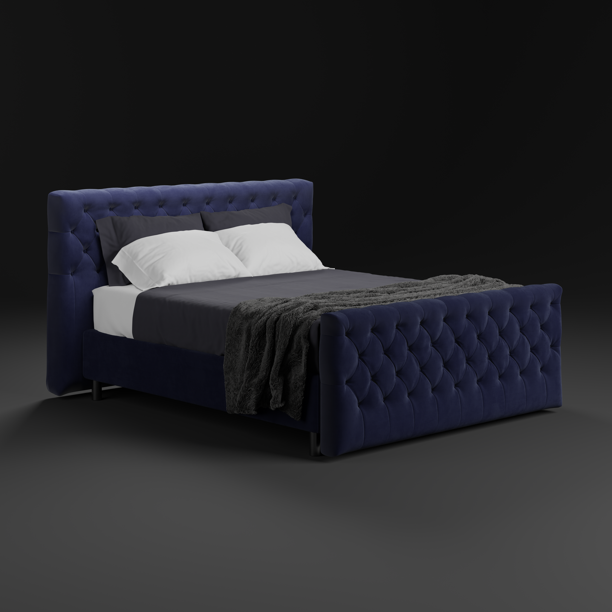 Keywestbedding Daxing | FREE Beds models | BlenderKit