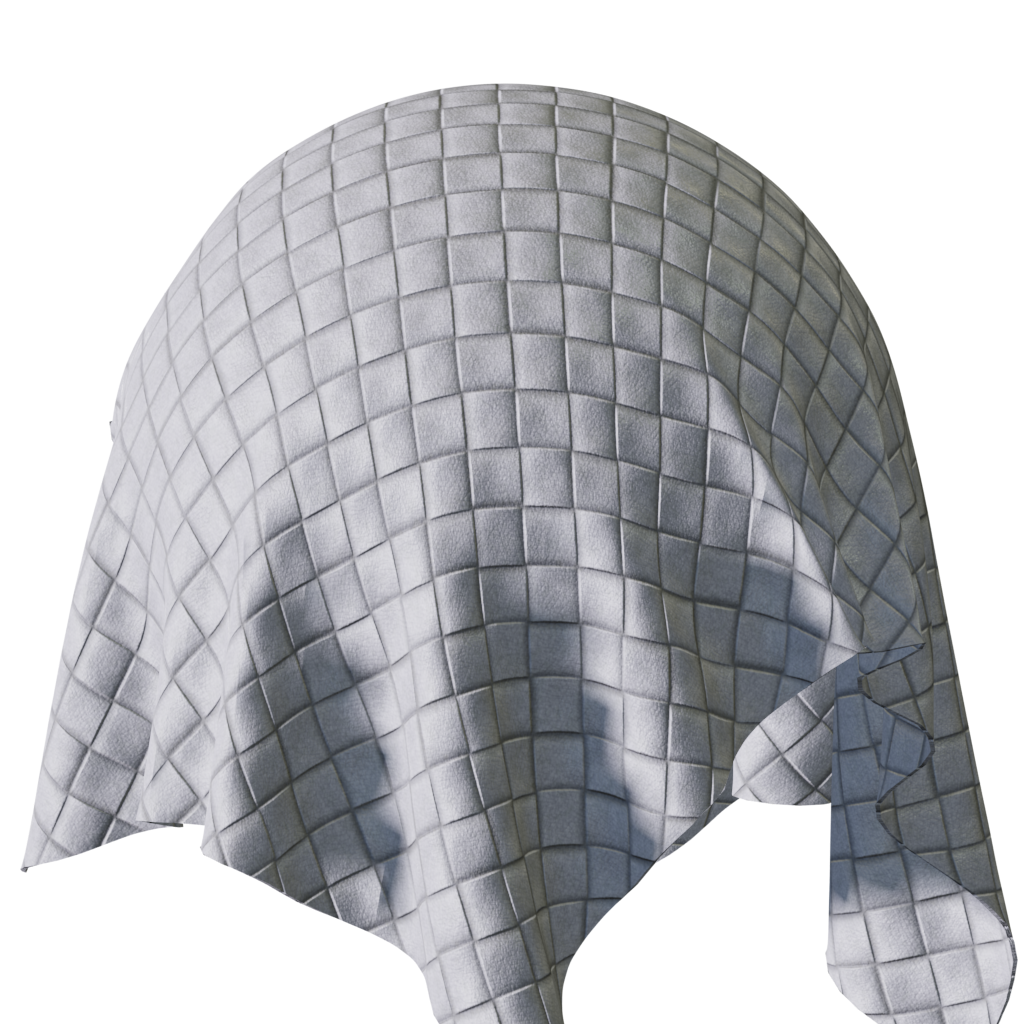 White Woven Leather | FREE fabric materials | BlenderKit