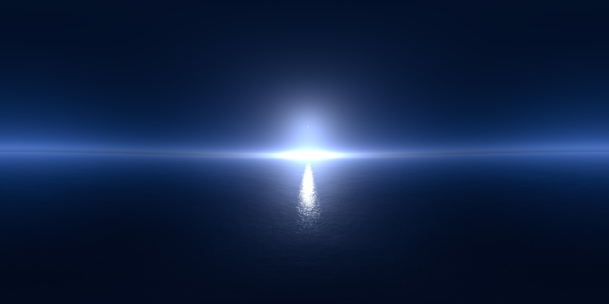 Ocean Sunrise HDRI Sky 360 Environment | Water Environments HDRis ...