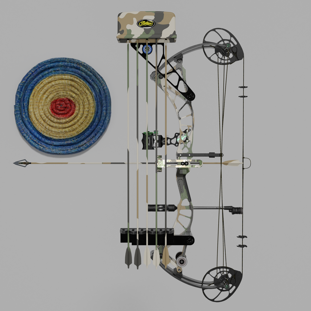 Compoundbow bowtech Guardian | FREE Modern Weapons models | BlenderKit