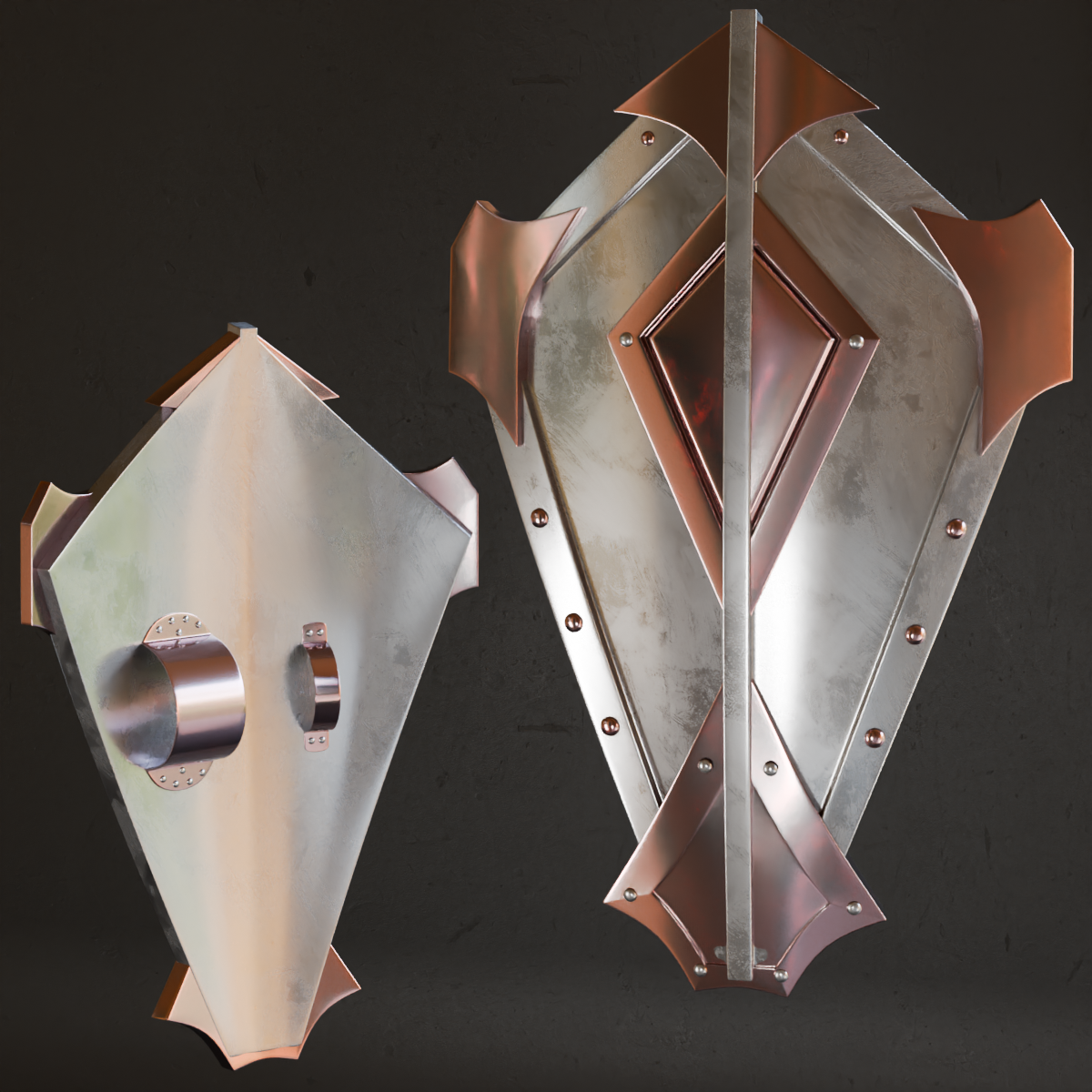 MK Shield 024 | Historical Weapons models | BlenderKit