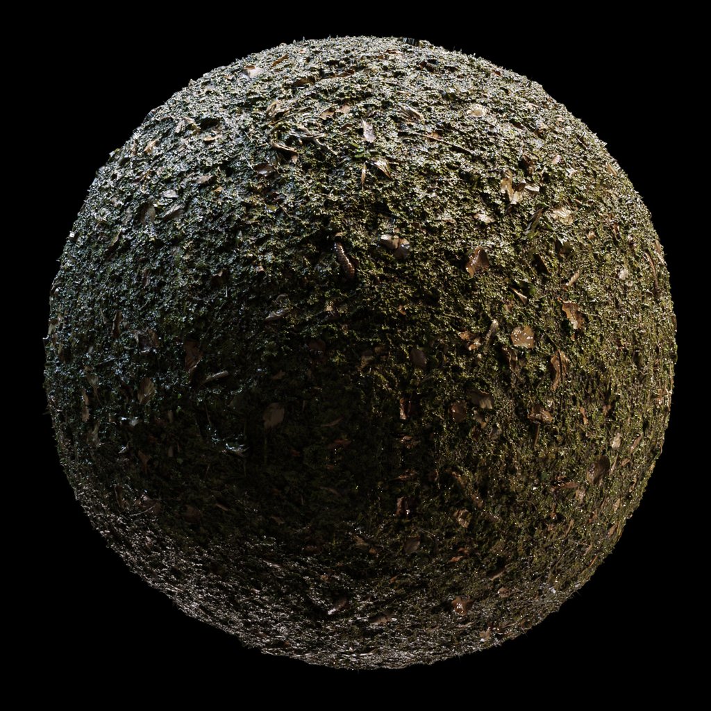 Moosy Ground | FREE grass materials | BlenderKit