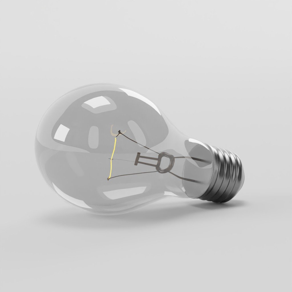 Tungsten bulb | FREE Industrial Lights models | BlenderKit