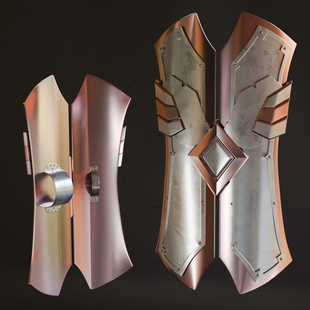 MK Shield 037 | Historical Weapons models | BlenderKit