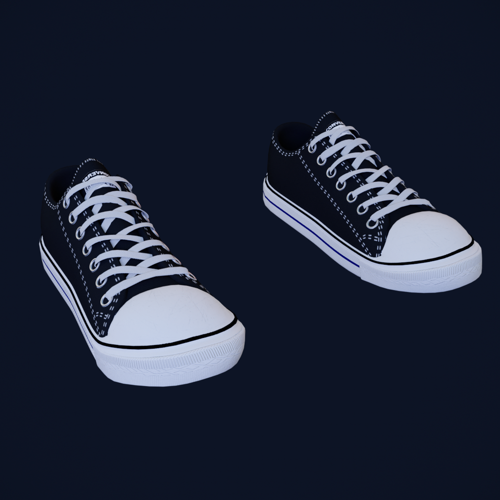All Star shoes | Footwear models | BlenderKit