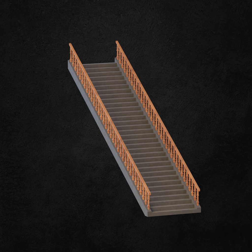 Stairs | Stairs models | BlenderKit