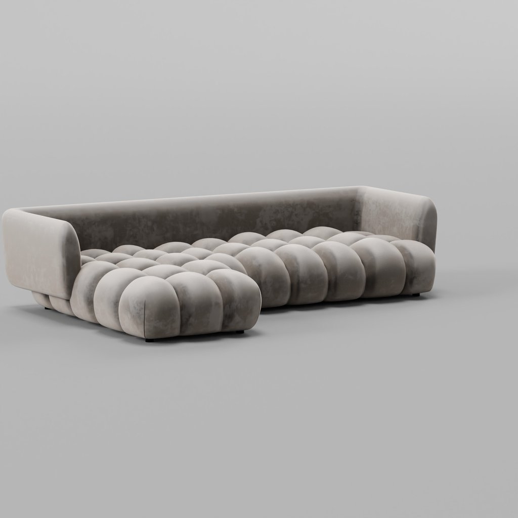 Abbracci modular sofa | Sofas models | BlenderKit
