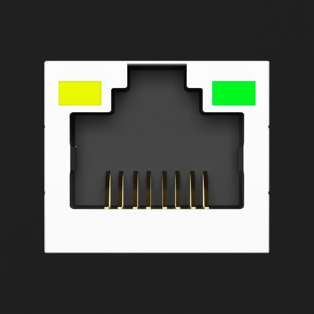 LAN Port | FREE Computer Components & Hardware models | BlenderKit