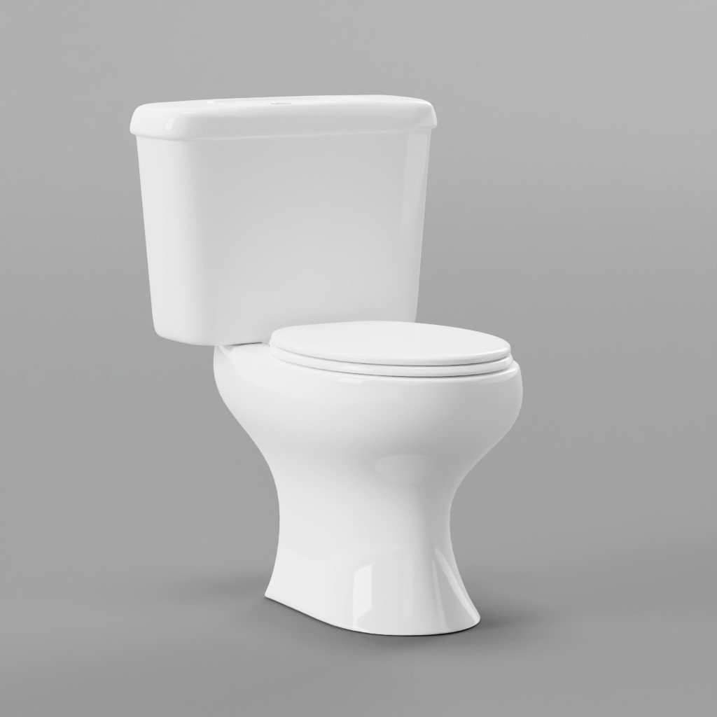 Standar Toilet | Toilets & Bidets models | BlenderKit