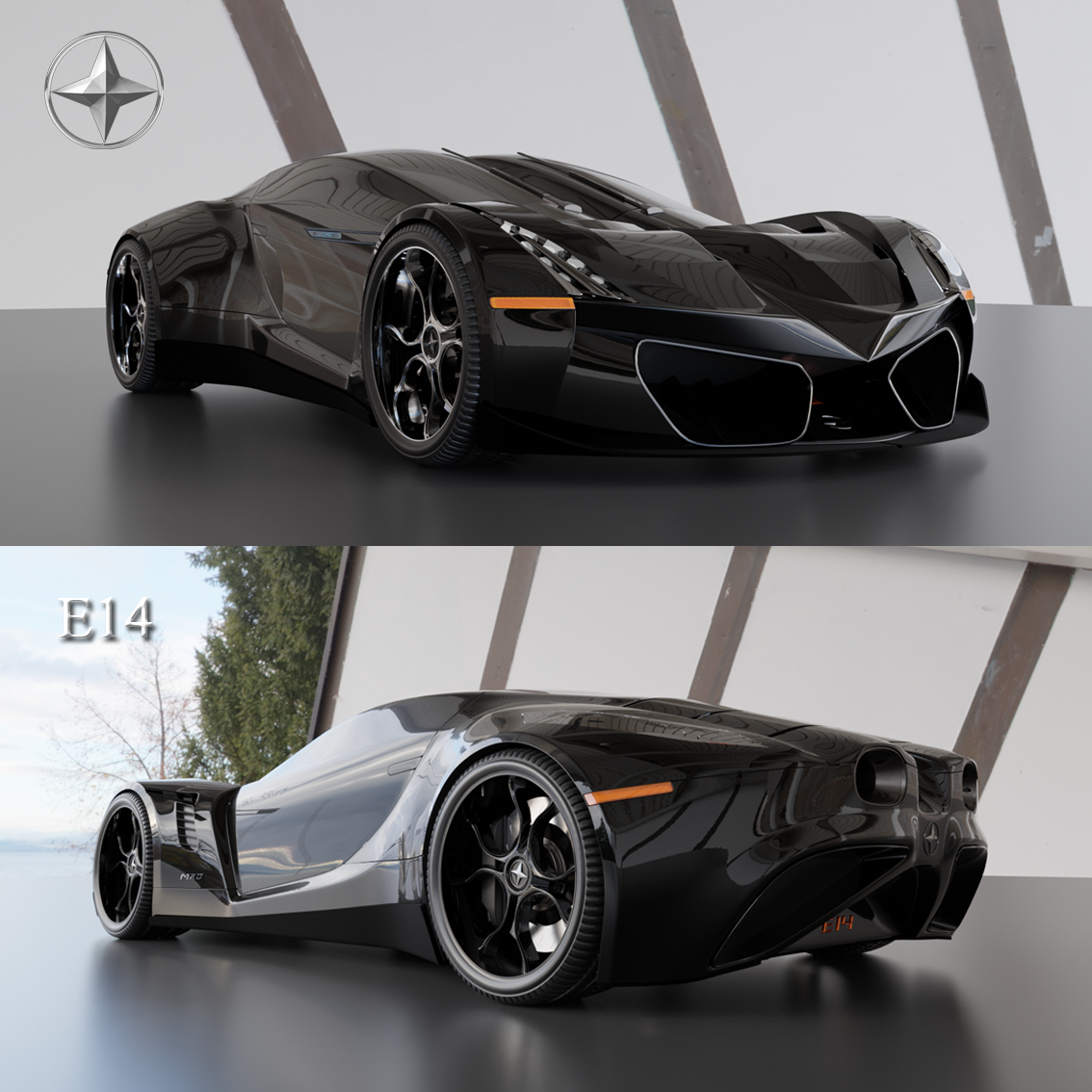 E14 sport car | Luxury Cars models | BlenderKit