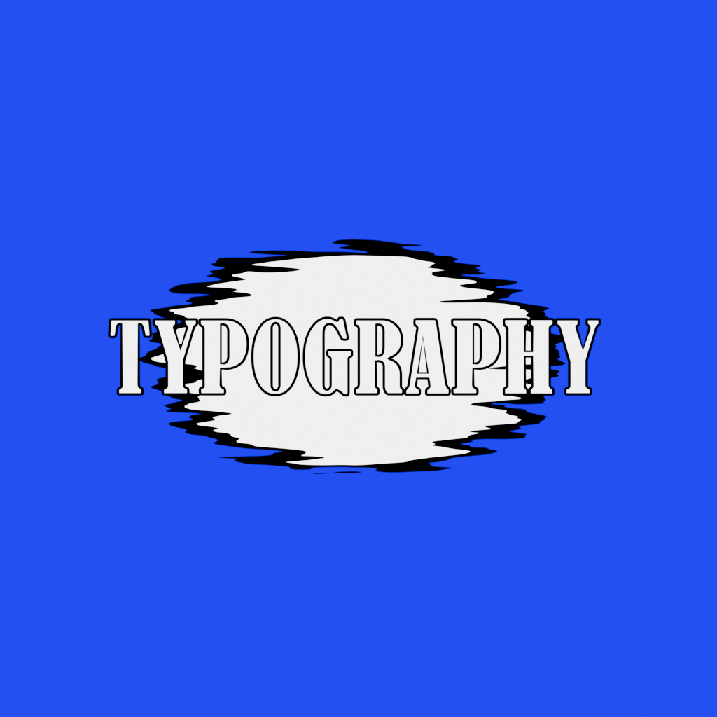 Black and White Text | FREE Typography scenes | BlenderKit