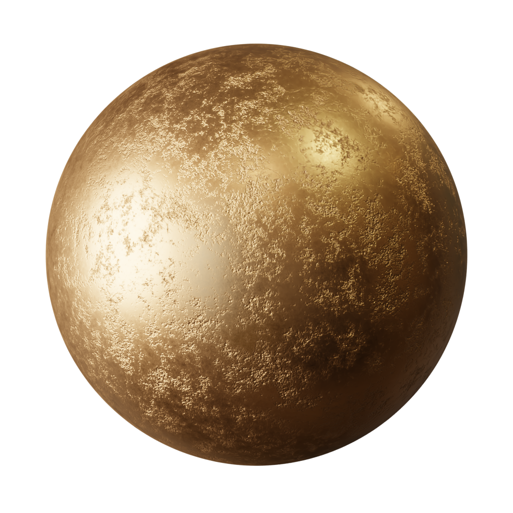 Gold Damaged | FREE metal materials | BlenderKit