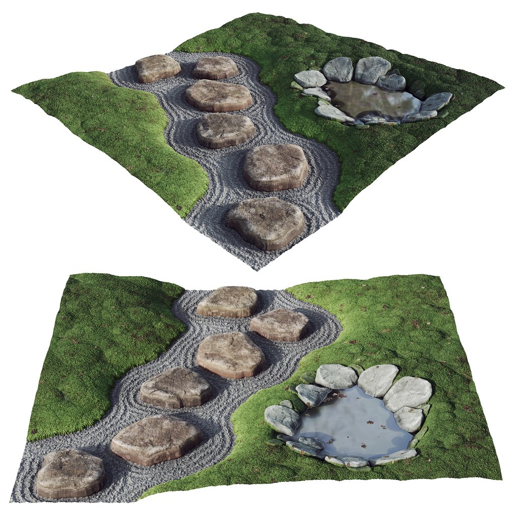 Forest trees Light Gobos | FREE Motion Design models | BlenderKit