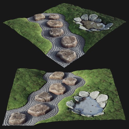 Forest trees Light Gobos | FREE Motion Design models | BlenderKit