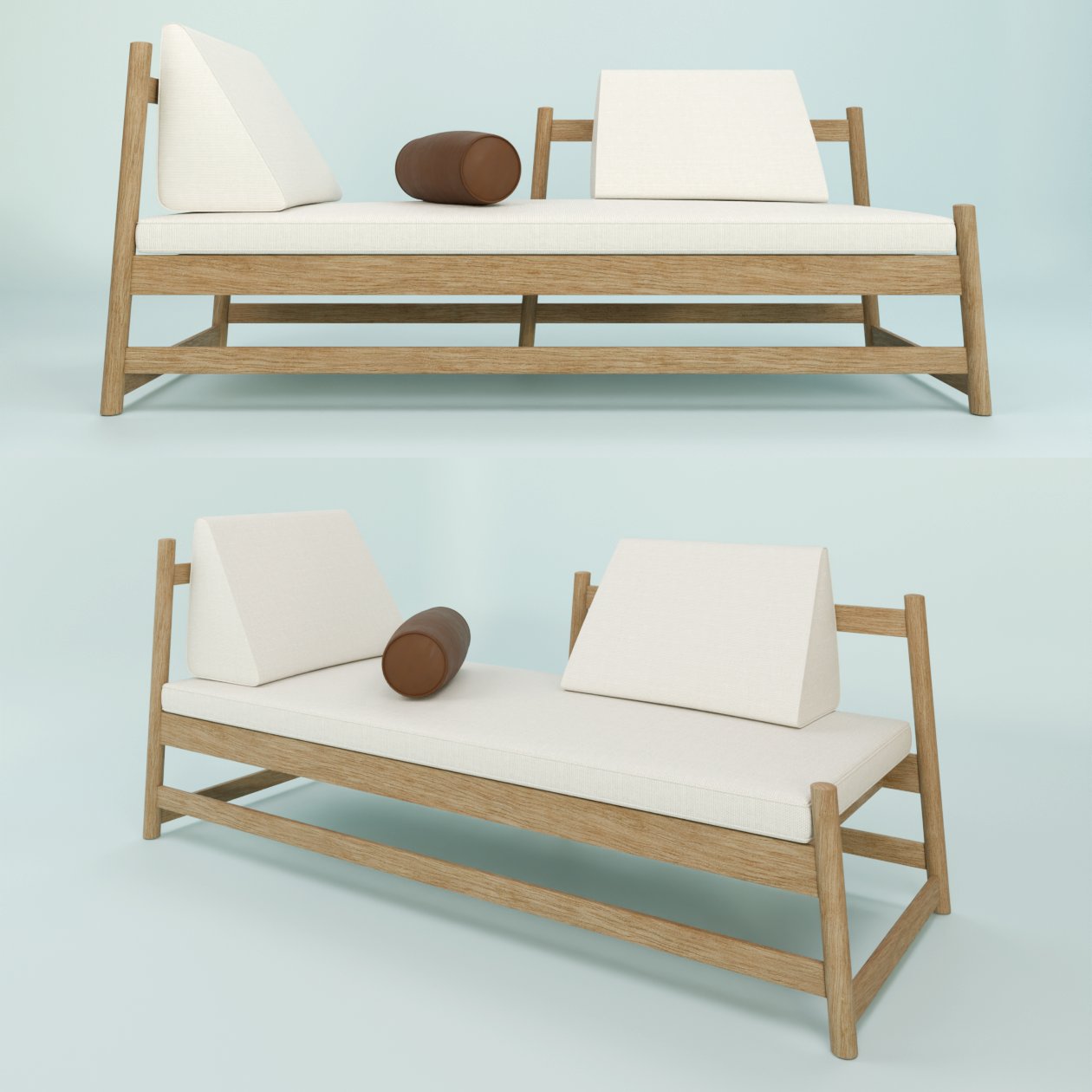 Outdoor Daybed Pita | FREE Outdoor Furniture models | BlenderKit