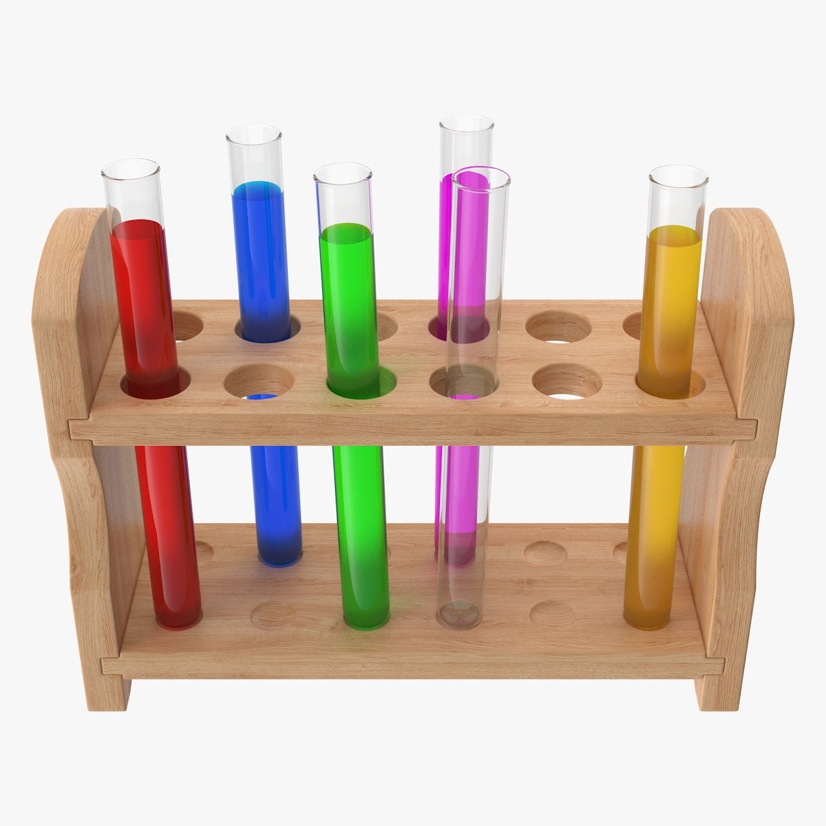 Test Tube Rack | Microbiology models | BlenderKit