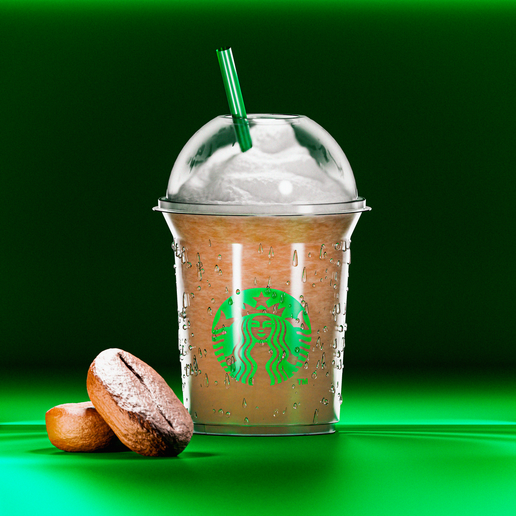 Starbucks | Mockup scenes | BlenderKit