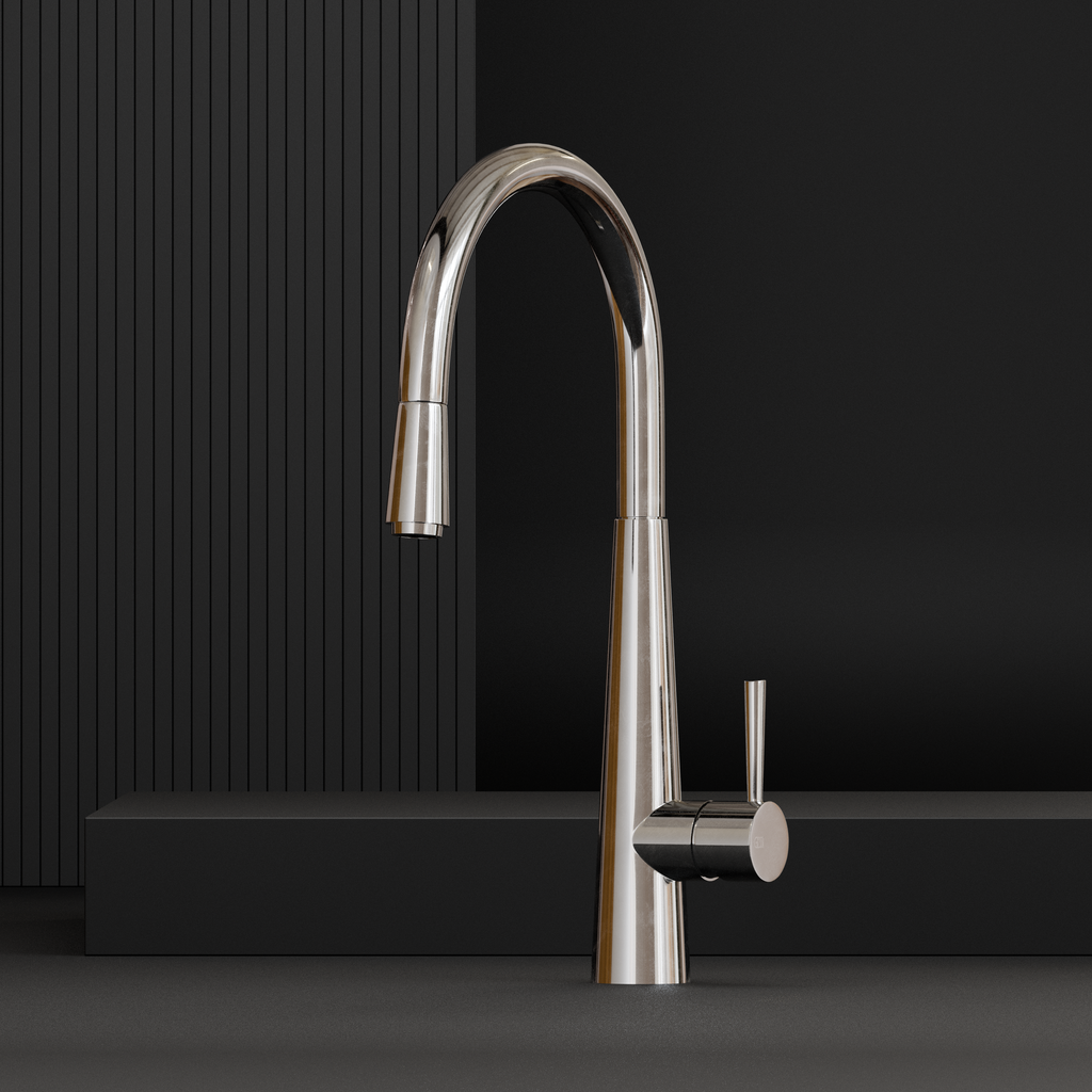 Faucet Just 20577 by Gessi | Kitchen Faucets models | BlenderKit