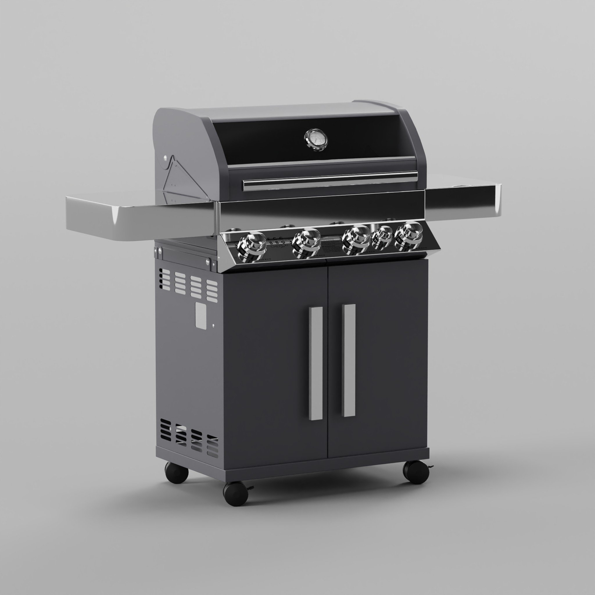 Chef's Special 4.1 gas grill | Outdoor Furniture models | BlenderKit