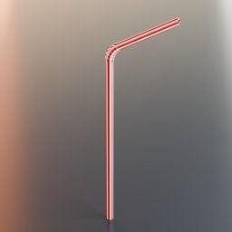 Plastic Drinking Straw | FREE Food / Drinks models | BlenderKit