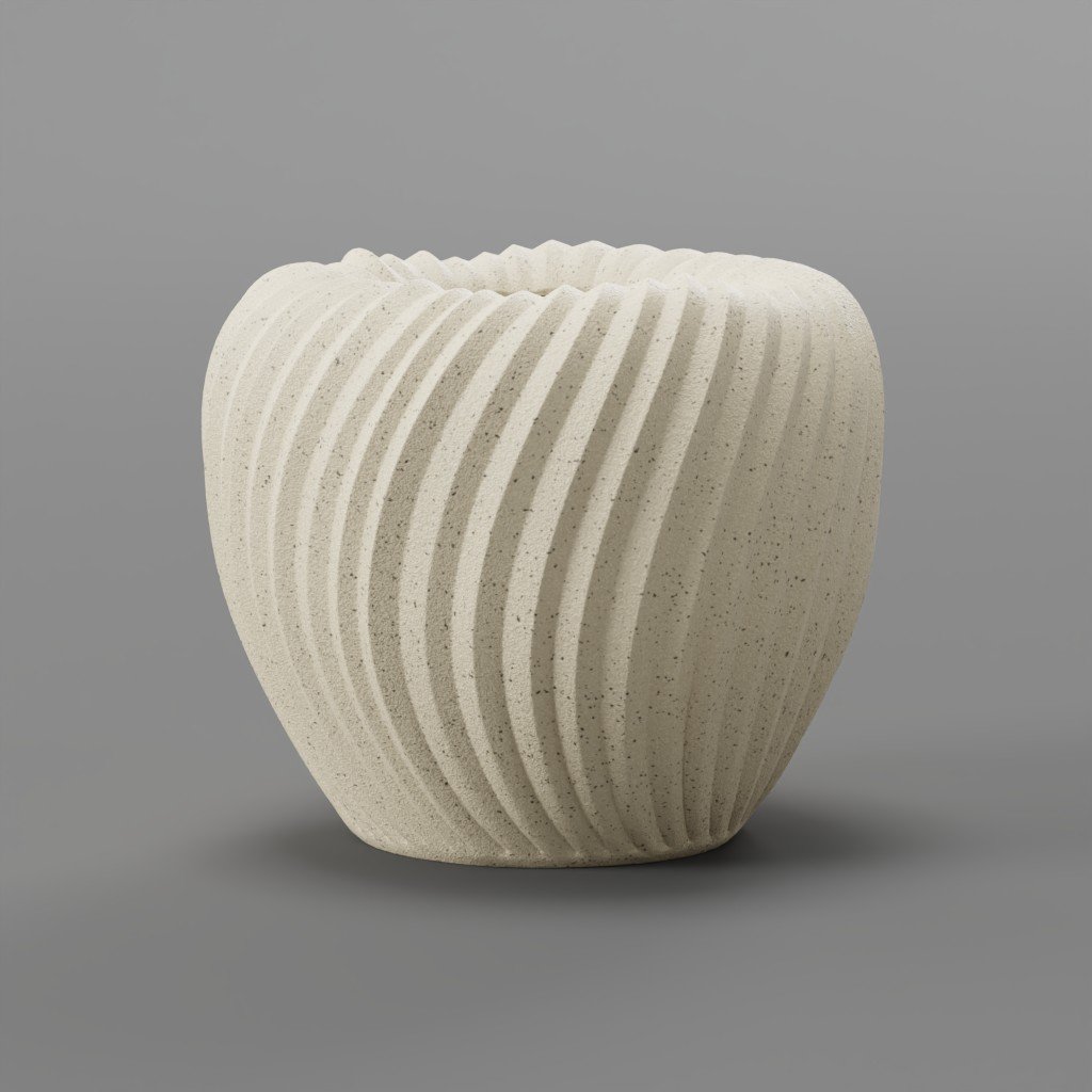 Ceramic planter | FREE Vases models | BlenderKit
