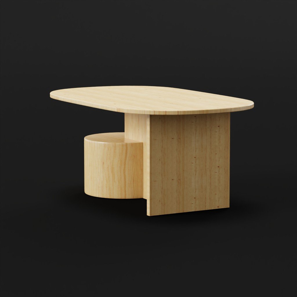 Coffee Table | Tables models | BlenderKit