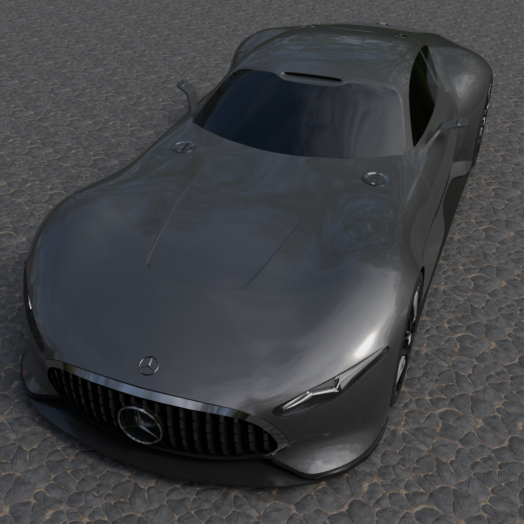 Mercedes Vision GT(Rigged) | Concept Cars models | BlenderKit