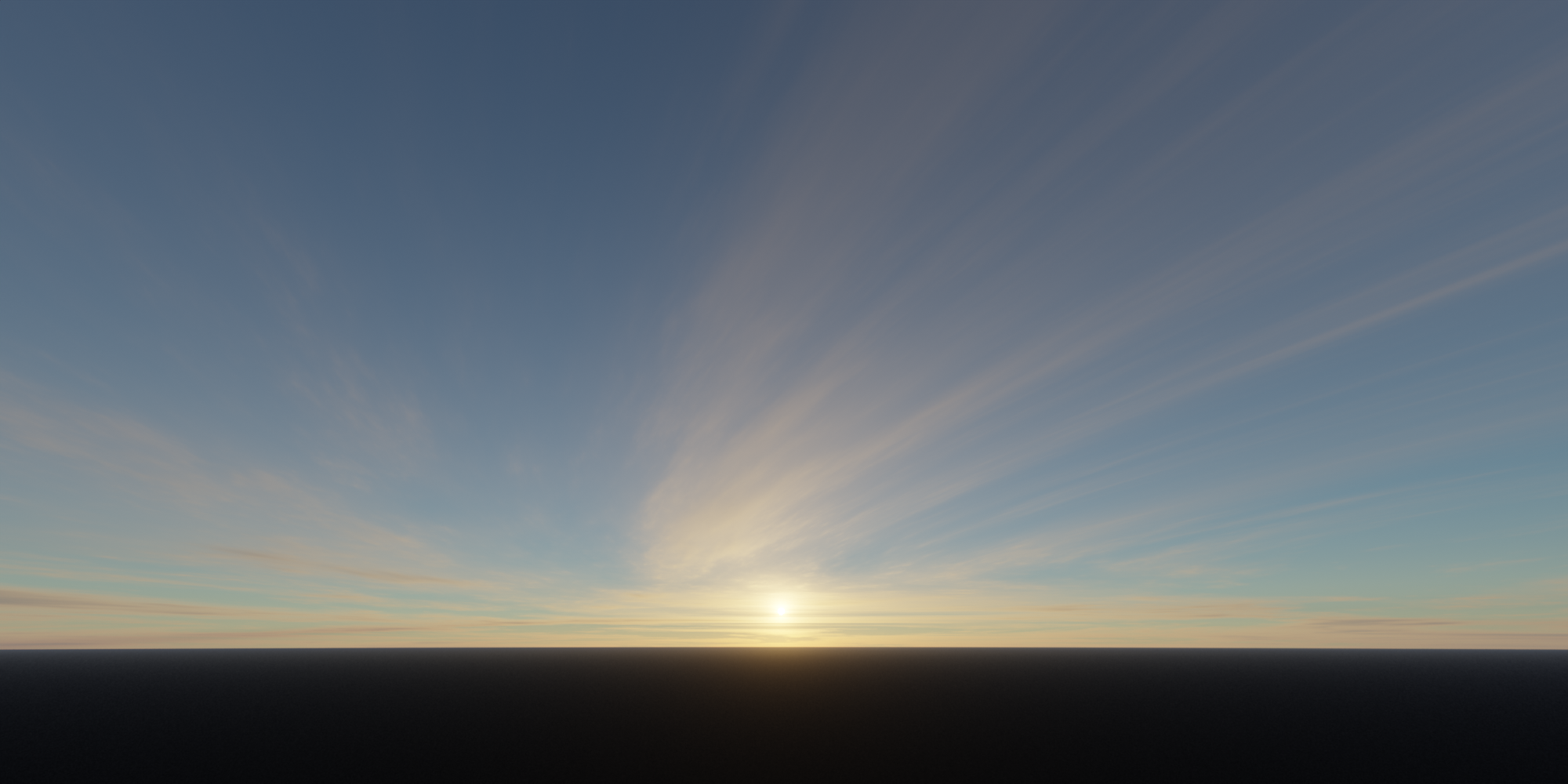 Colorful Sunset Sky | FREE Nature HDRis | BlenderKit