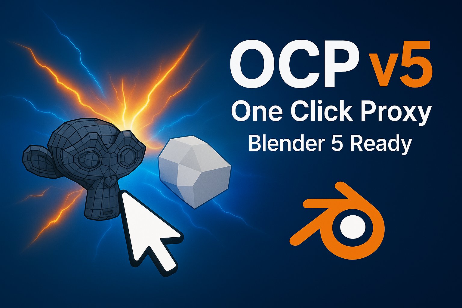 OCP The One Click Proxy" | BlenderKit