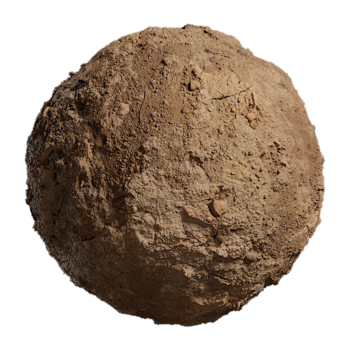 Riverbed Soil Surface | FREE ground materials | BlenderKit