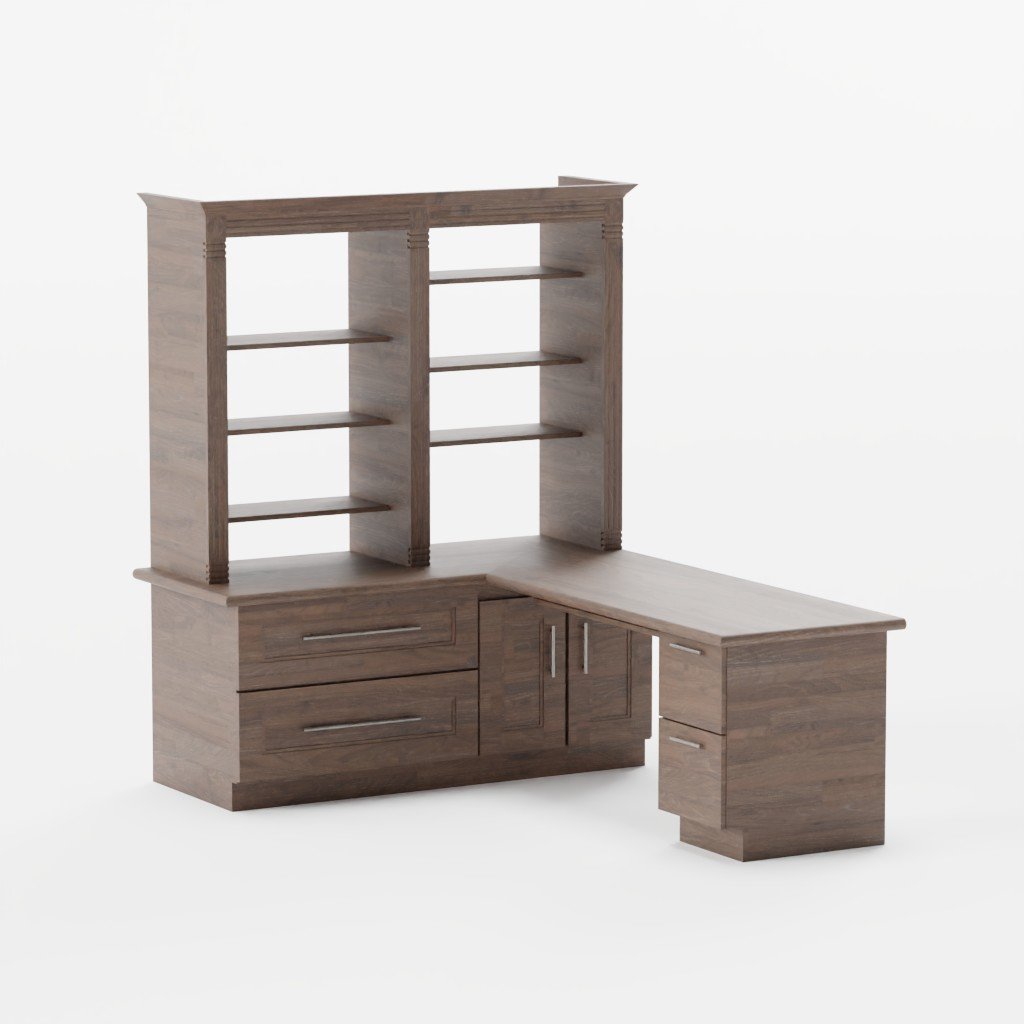 Kitchen Cupboard | FREE Kitchen Storage Spaces models | BlenderKit