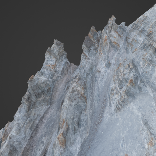 Desert Mountain | FREE Terrains models | BlenderKit