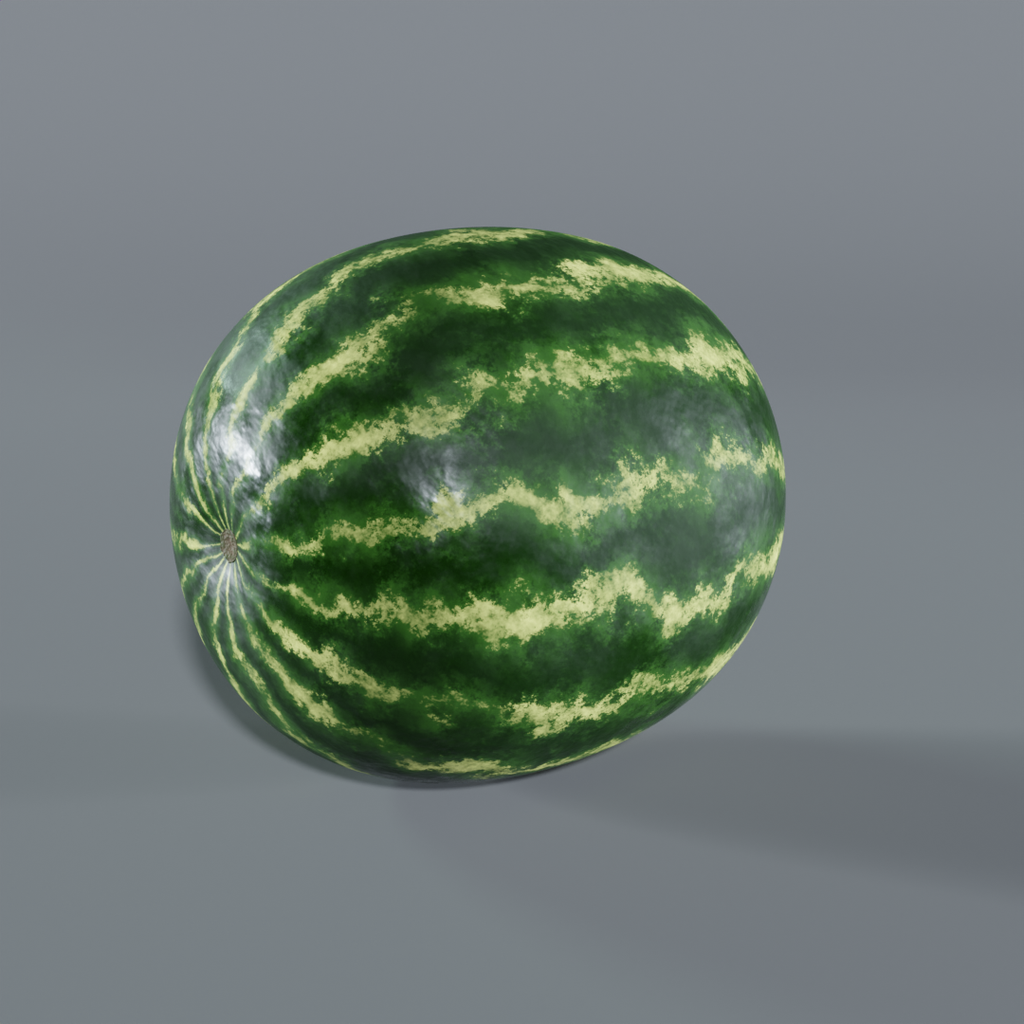 BlenderKit | Download the FREE Watermelon model