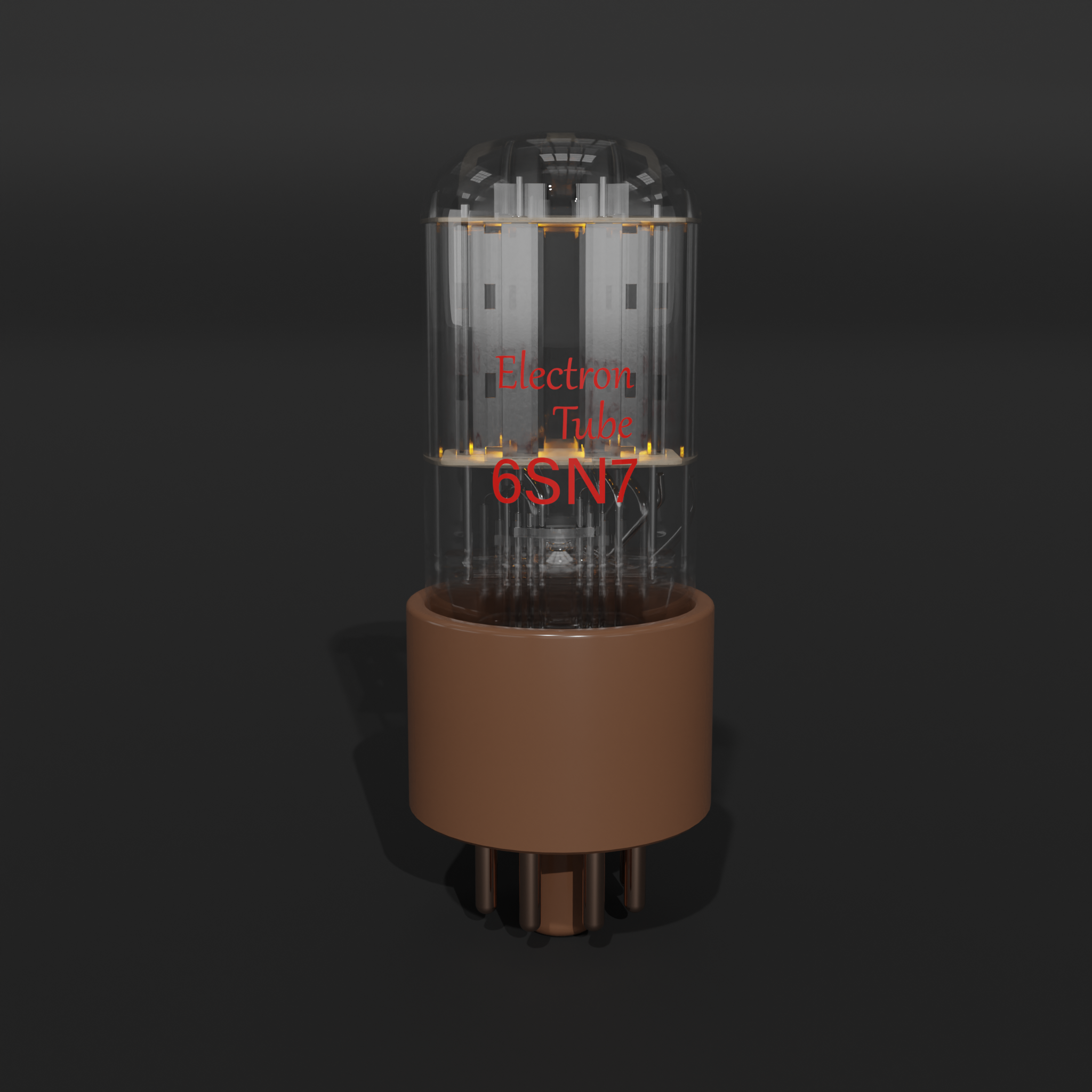 Electron Tube 6SN7 | FREE Miscellaneous models | BlenderKit
