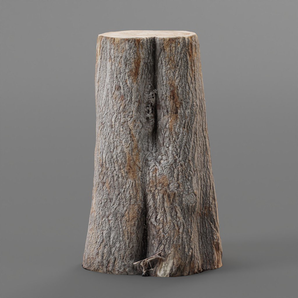 Log | FREE Trees models | BlenderKit