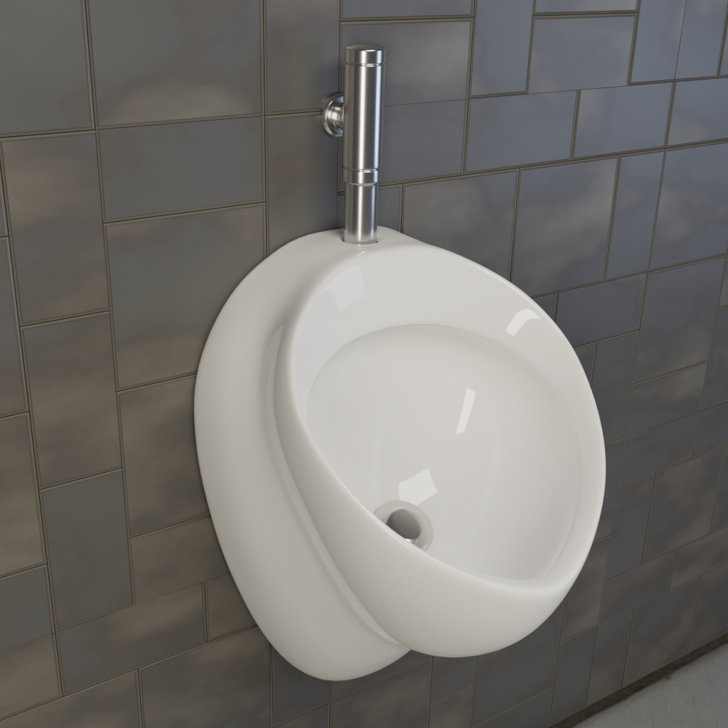 Urinal | Toilets & Bidets models | BlenderKit