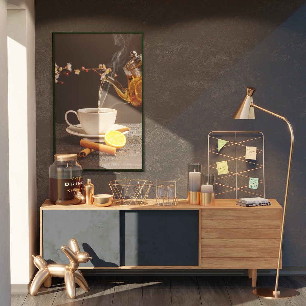 Decorative scene | Private scenes | BlenderKit