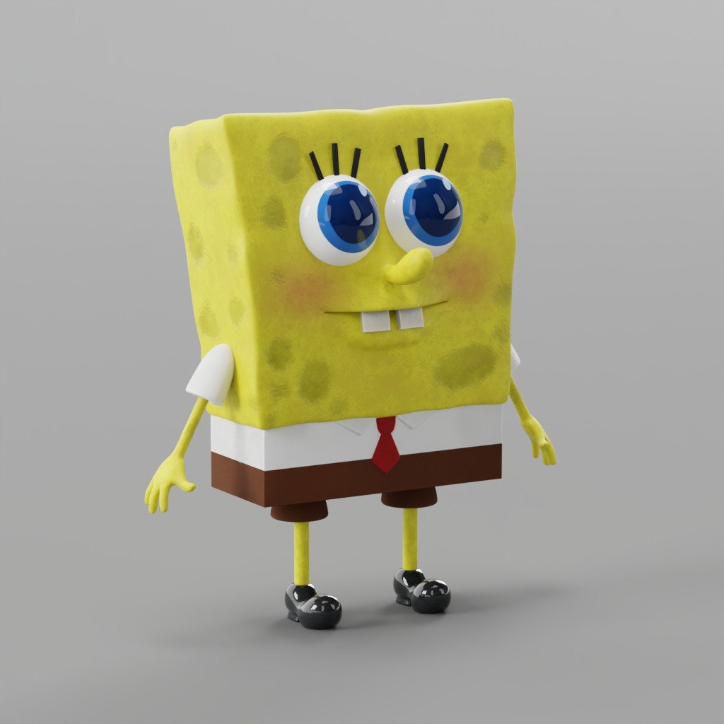 Sponge Bob | Monsters & Creatures models | BlenderKit
