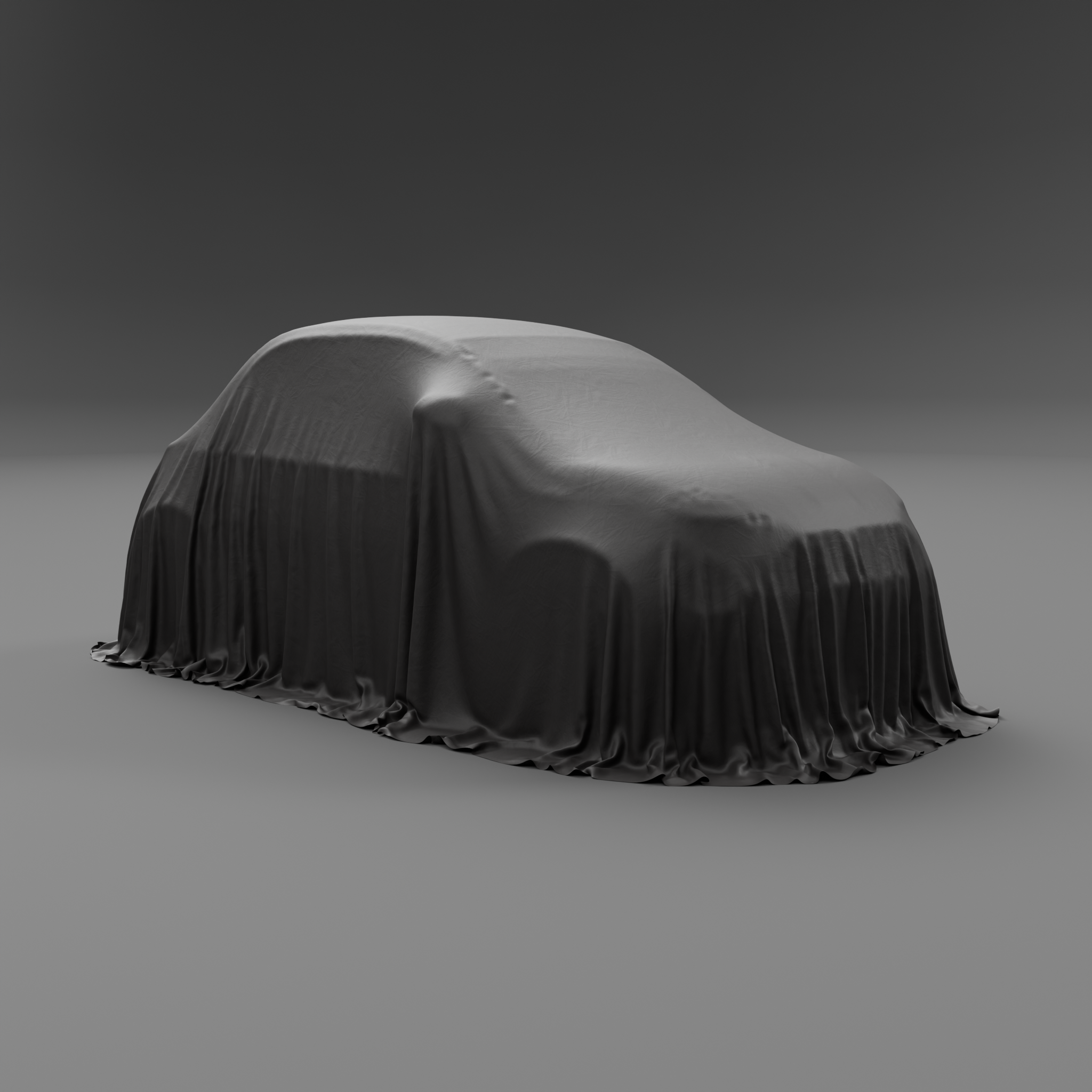 Car cover - compact car | Vehicle Parts models | BlenderKit