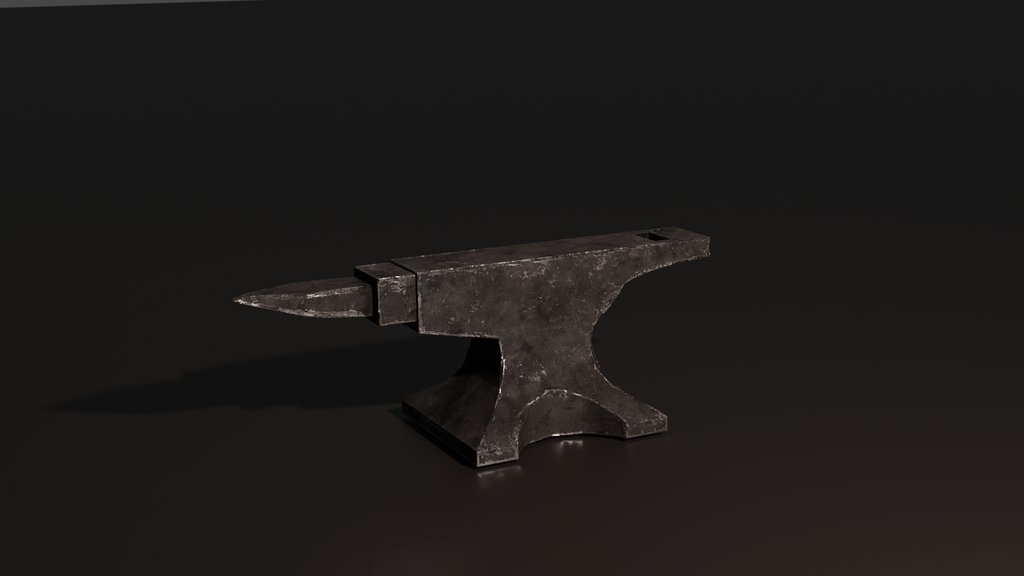 Old Anvil | Handtools models | BlenderKit