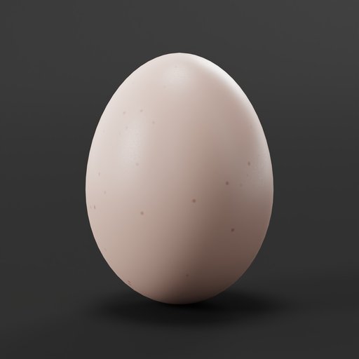 Egg 04 | FREE Food models | BlenderKit